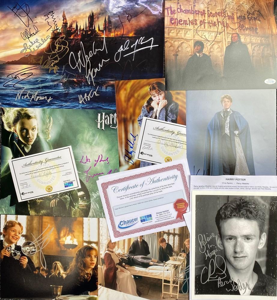 HARRY POTTER. A collection of autographs & memorabilia comprising: 44 ...