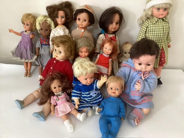 Large collection of 1960s Vinyl dolls from Pedigree, Chiltern babykins ...