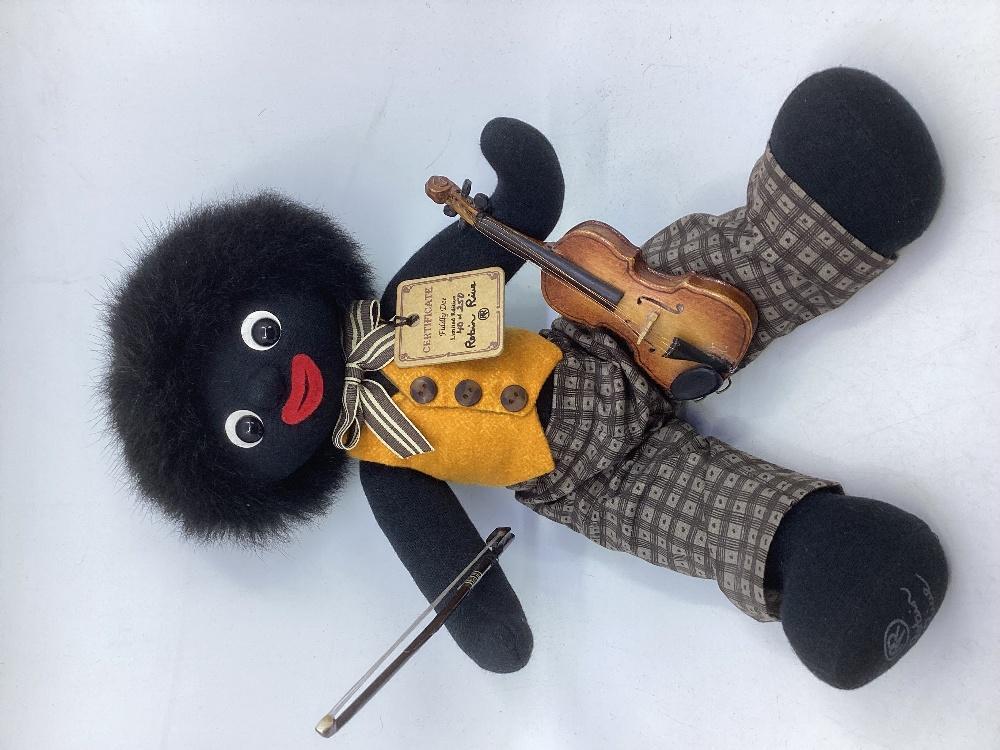 Robin Rive Artist Fiddly Dee rag doll ; Golly heirloom dolls made in ...