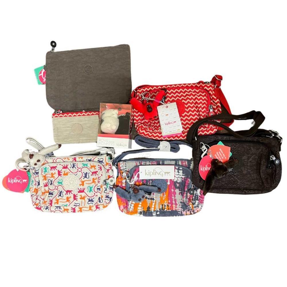 A collection of new with tags Kipling bags and accessories to include ...