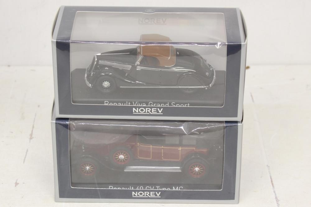 Norev: A collection of five boxed Norev Collectors 1:43 vehicles, to ...