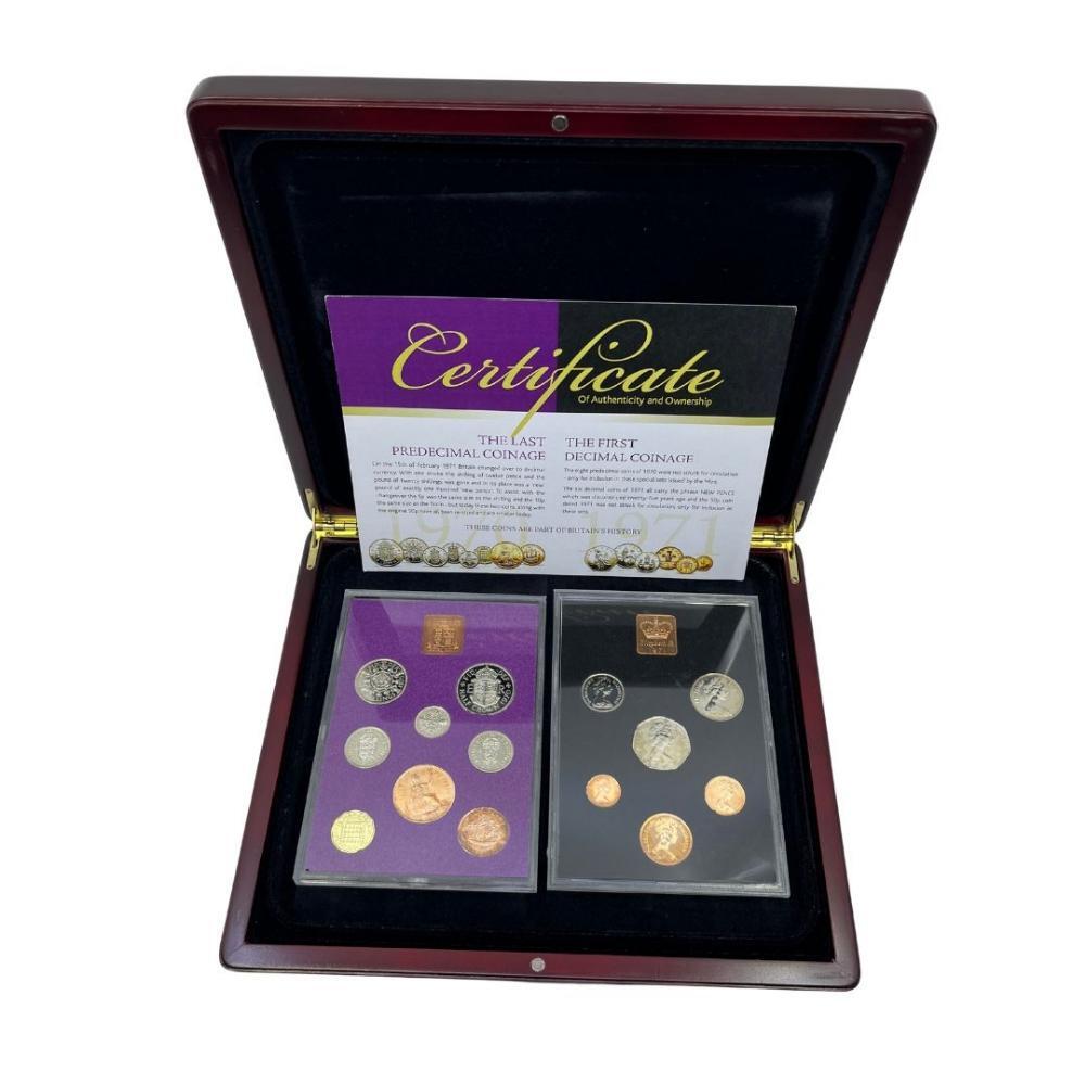 1970 and 1971 Pre-Decimal Coin Collection