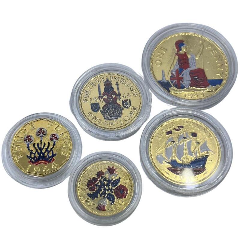 Changing Face of British Coinage Golden Edition. (Missing one coin) and ...