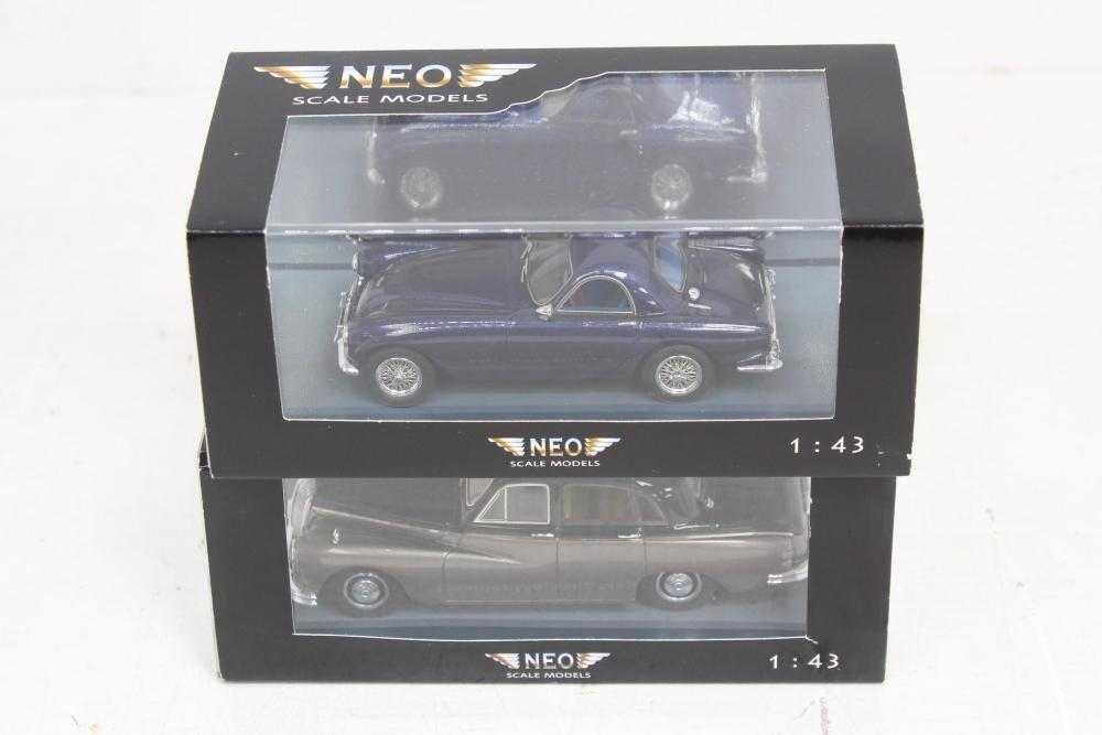 Neo Scale Models: A collection of five boxed Neo Scale Models 1:43 ...