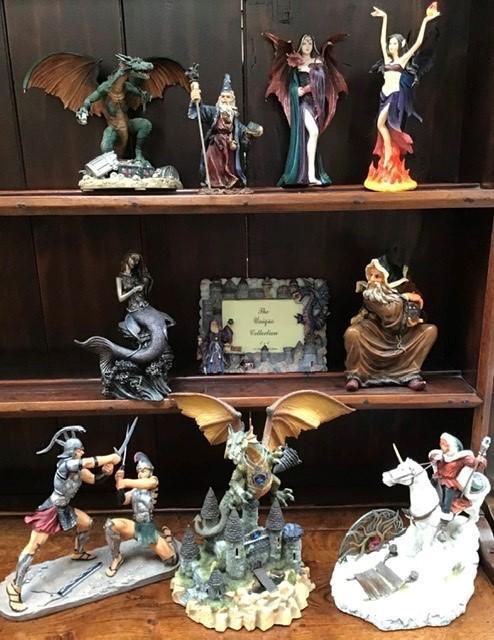 Myth & Magic figures including Spellbound Vast the Devastator, Filia ...