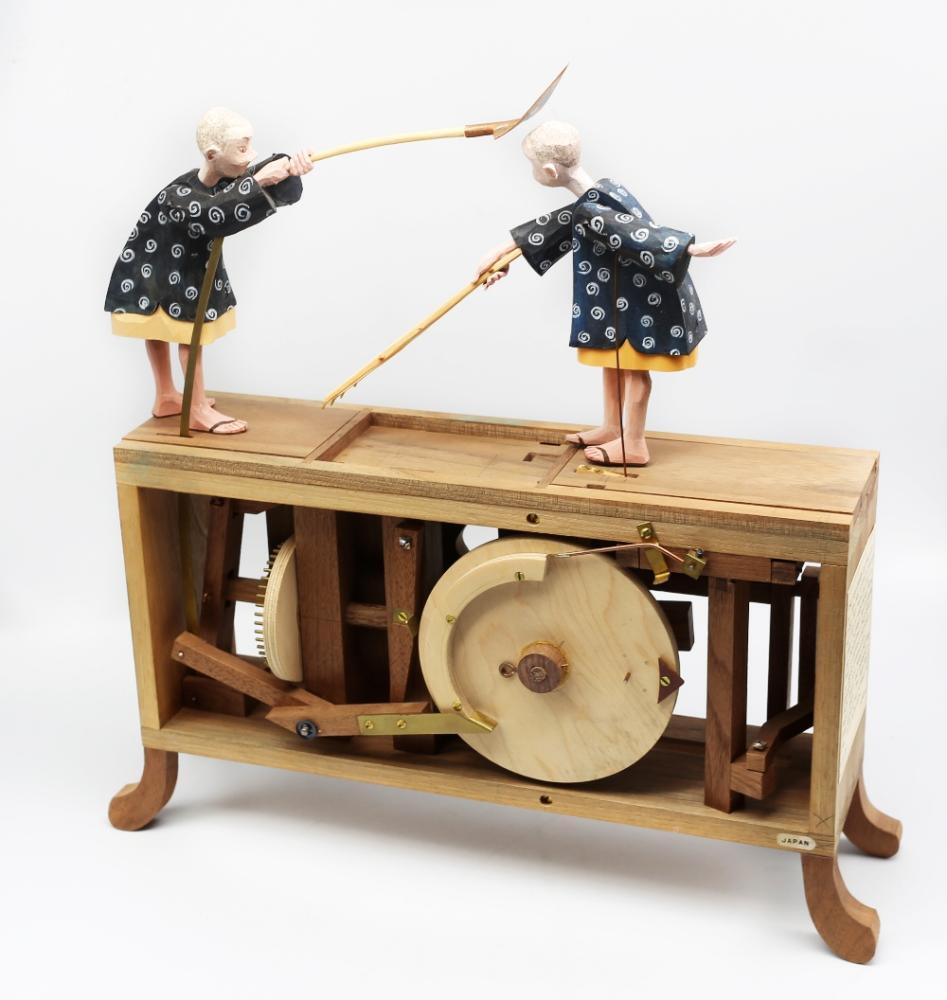 Paul Spooner: A boxed Paul Spooner automaton, 'A Zen Garden'. This ...