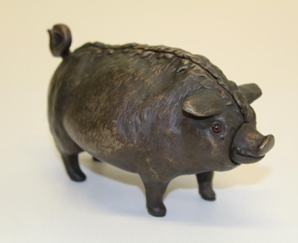 An early 20th century cast iron butcher's shop counter bell fashioned ...