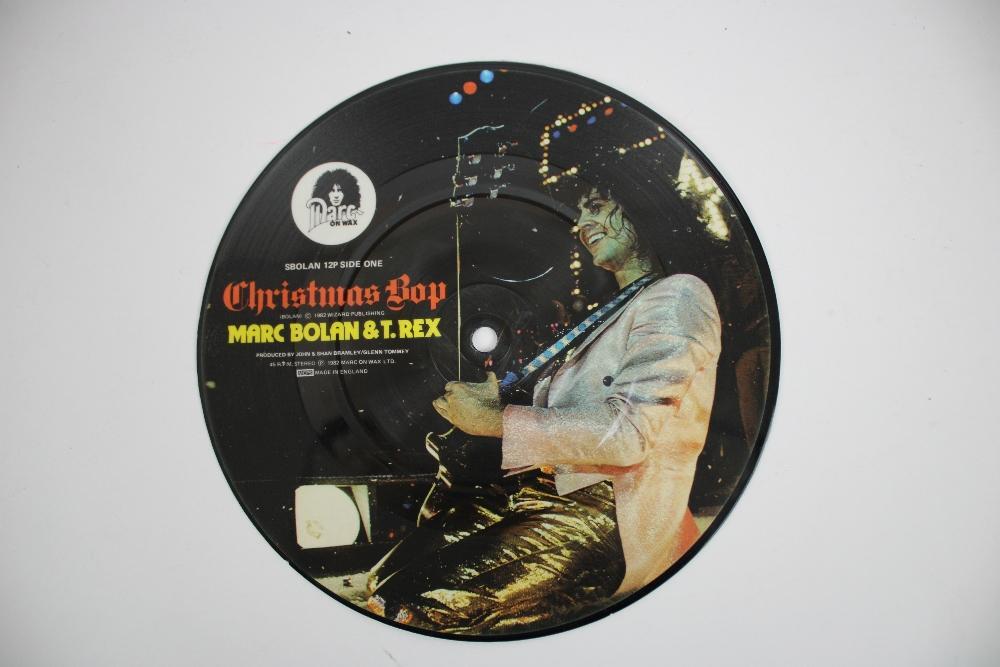 A group of twelve mixed singles, comprising Marc Bolan, T Rex, Jimi ...