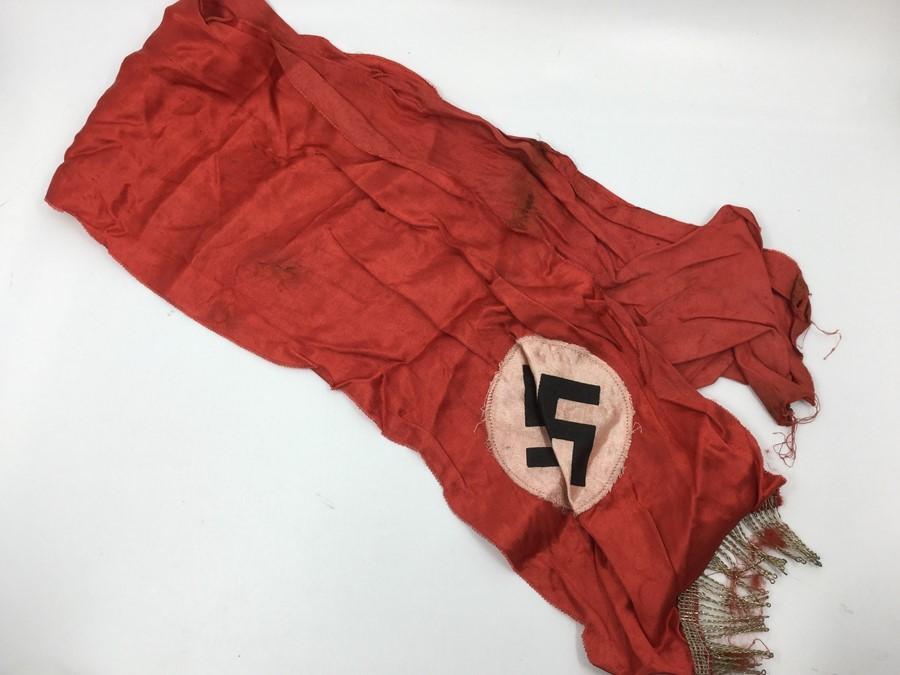 WW2 Third Reich Luftwaffe Funeral Sash from Flieger Horst Kommandantur ...