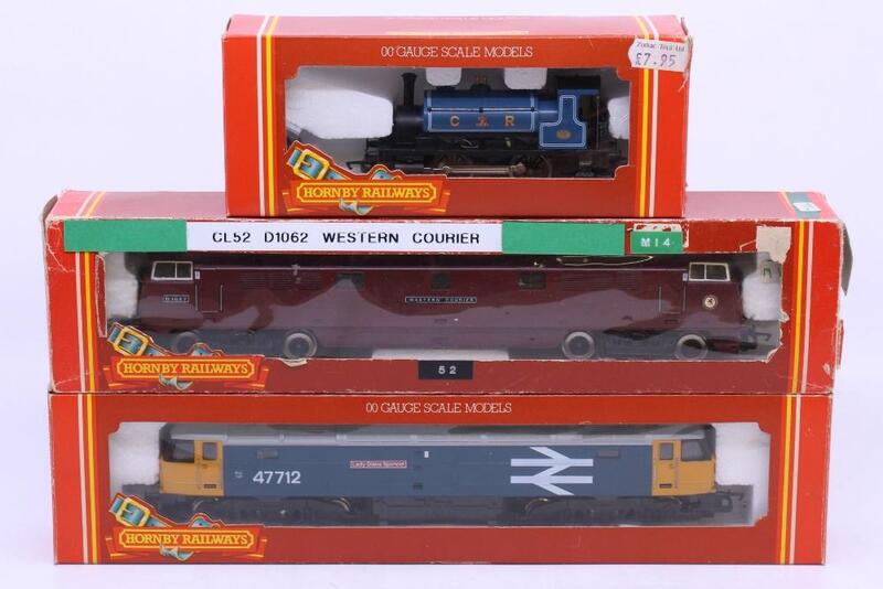 Hornby: A collection of three boxed Hornby OO Gauge locomotives to ...