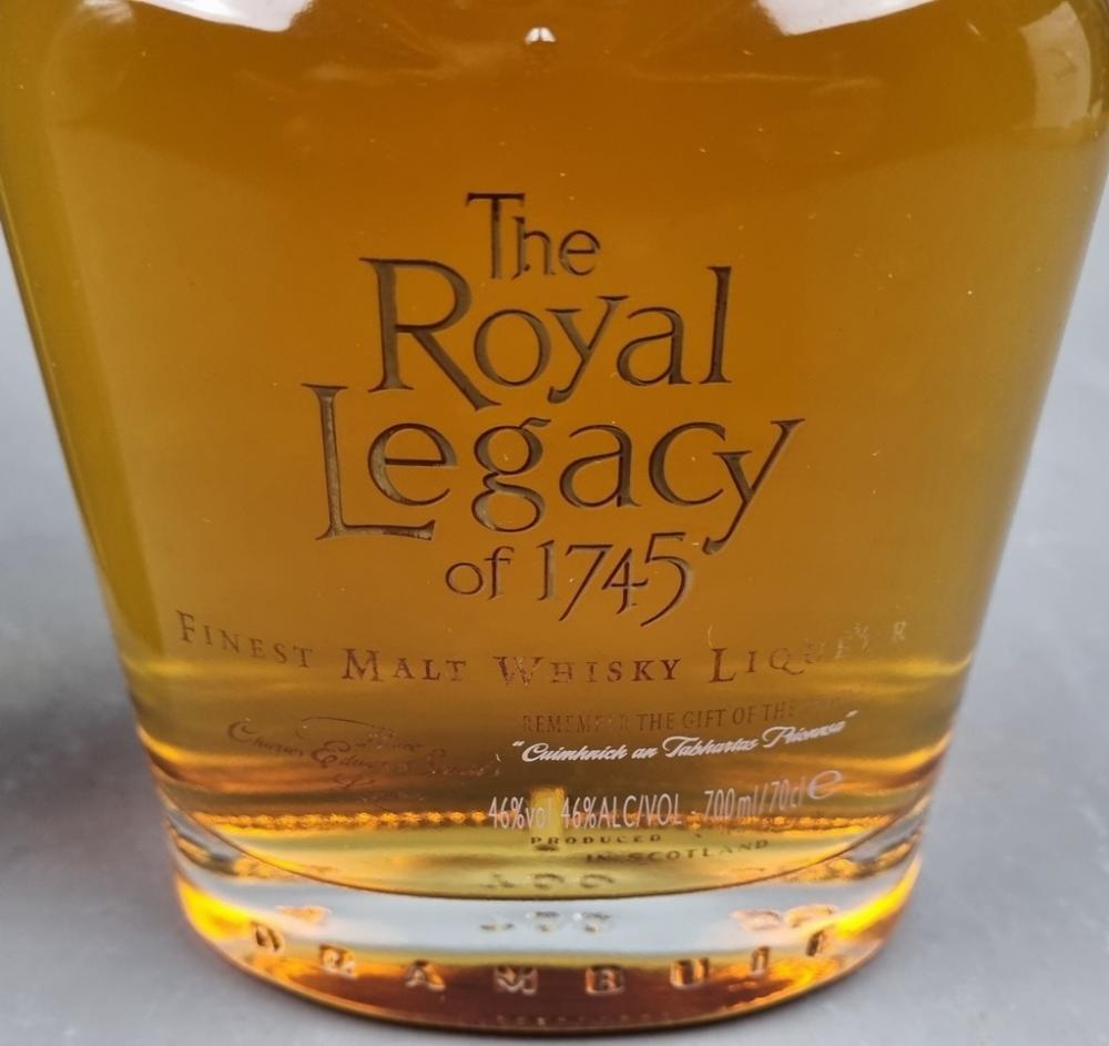 Drambuie The Royal Legacy of 1745 - One of 2250 Bottles - Bottled in 2009