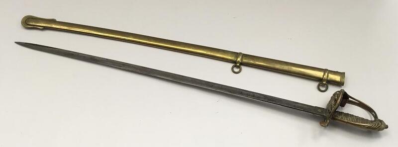A 19th century 1845 / 54 pattern infantry officers sword, by Anderson ...