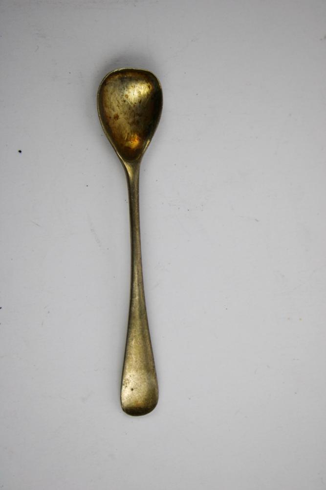 A mixed collection of Silver flatware , comprising five silver coffee ...