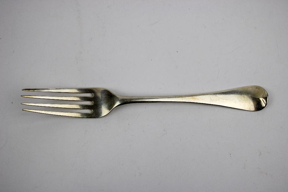 A collection of Silver flat wear , comprising three forks London 1830 ...