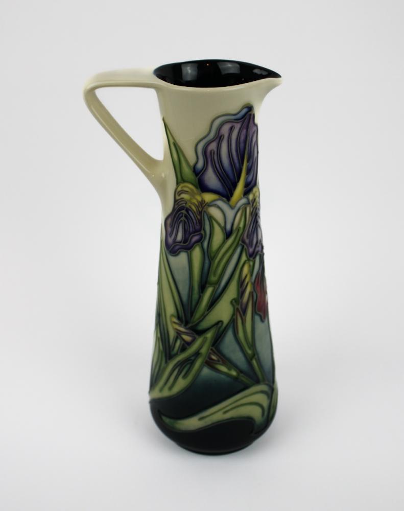 A Moorcroft Iris ewer, for The Moorcroft Collectors Club, signed and ...