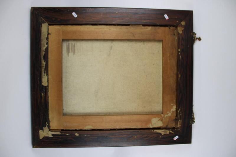 A Large 19th Century Rosewood framed and glazed Wool work picture ...