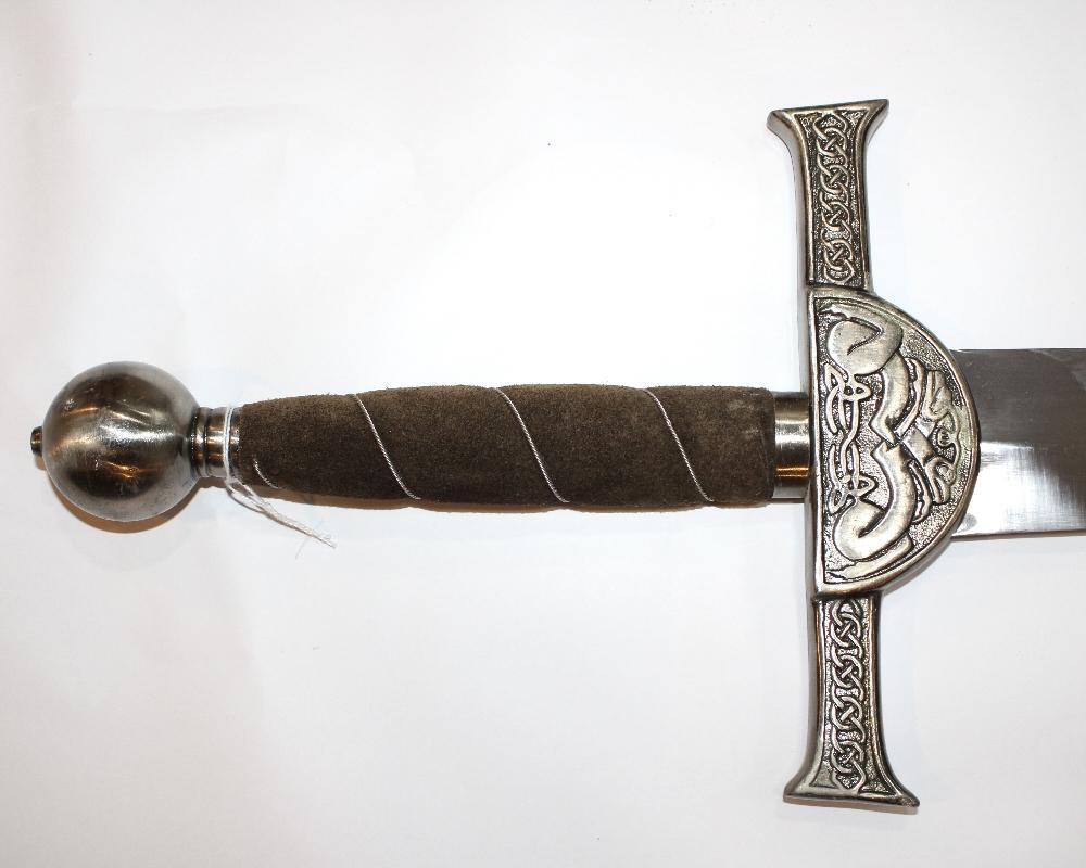 Two MacLeod Swords - Full size reproduction MacLeod broadswords in ...