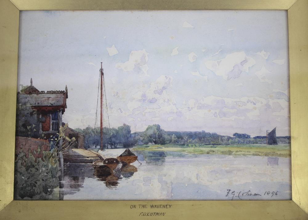 Frederick George COTMAN (R.I. 1850-1920) - A framed and glazed ...