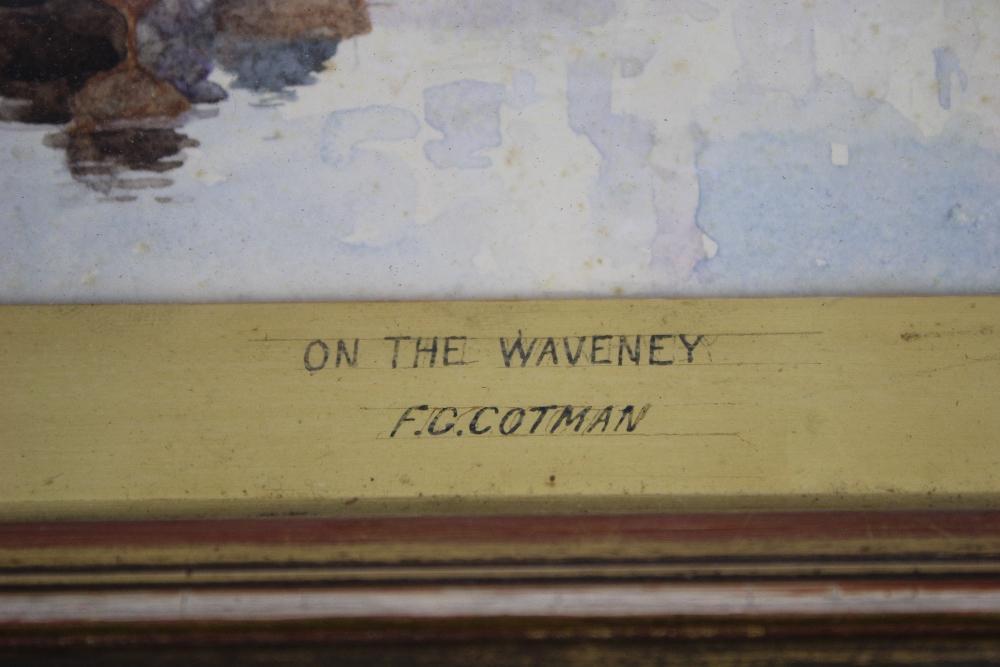 Frederick George COTMAN (R.I. 1850-1920) - A framed and glazed ...