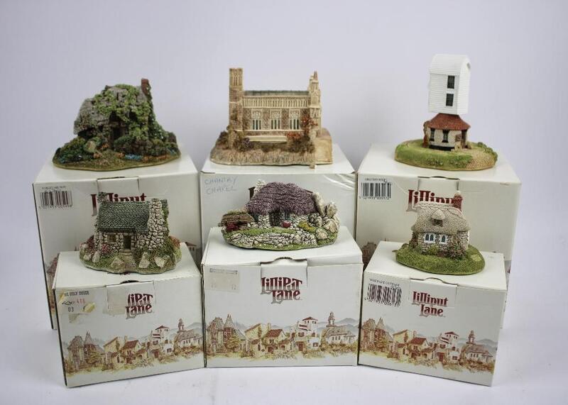 LILLIPUT LANE MODELS - Six boxed Lilliput Lane models. Provenance ...
