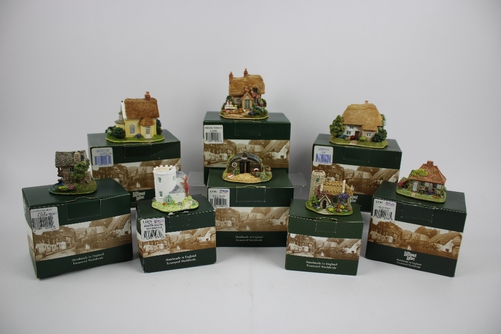LILLIPUT LANE MODELS - Six boxed assorted Lilliput Lane models ...
