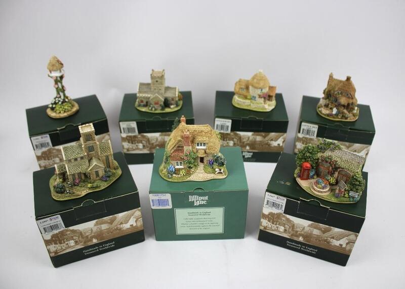 LILLIPUT LANE MODELS - Seven boxed assorted Lilliput Lane models ...