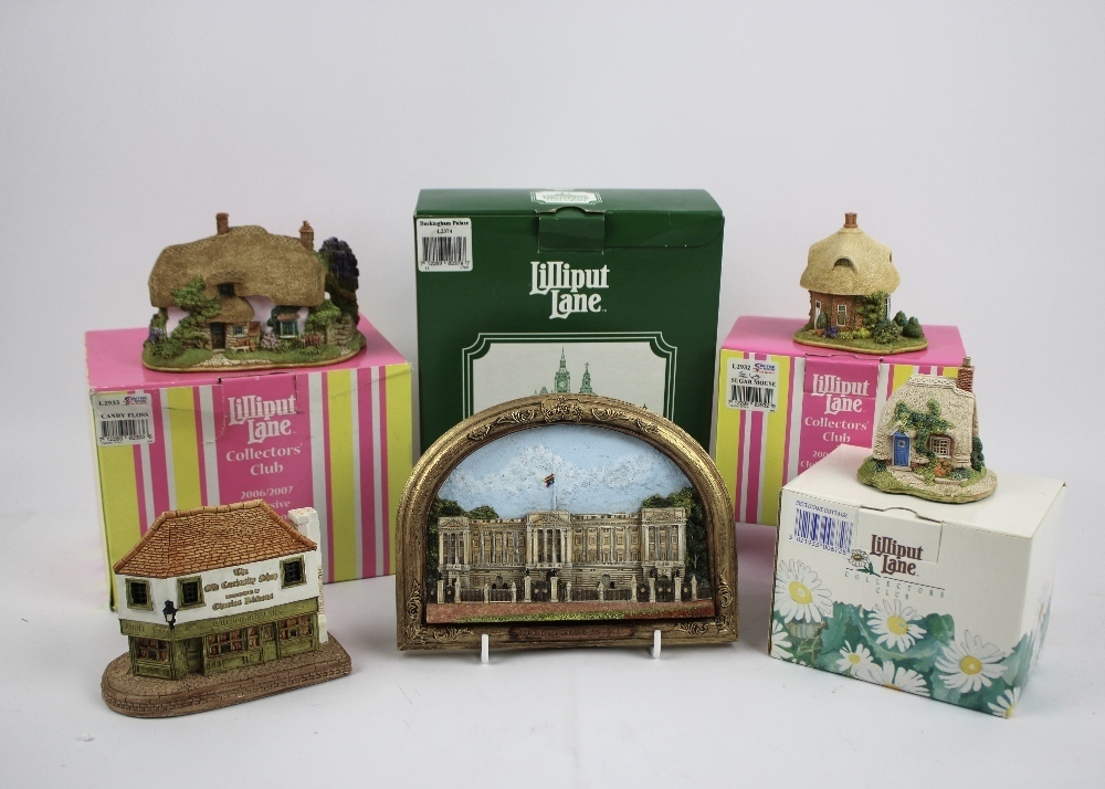 LILLIPUT LANE MODELS - Five boxed assorted Lilliput Lane models ...