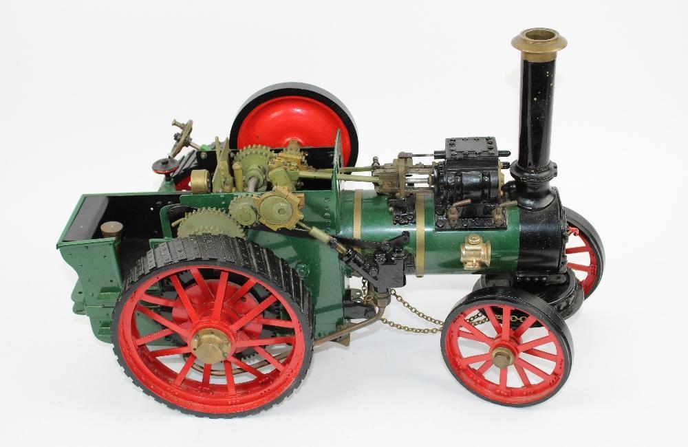 A 1 scale coal-fired single cylinder model of a traction engine. Multi ...