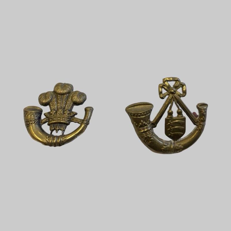 6 Assorted Light Infantry Cap Badges? Fixings in tact. Good Condition ...