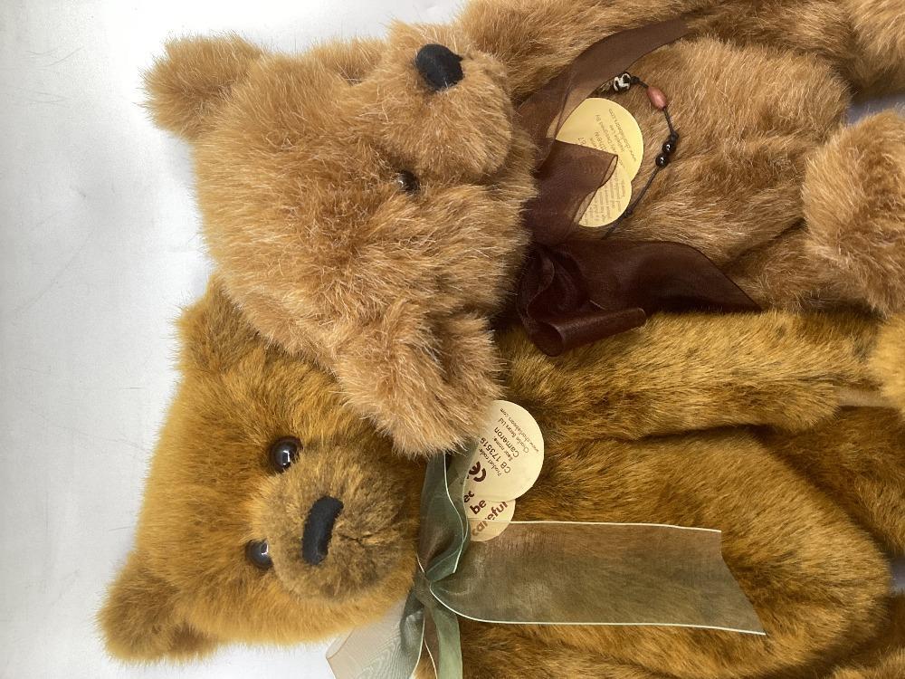 Charlie Bears; vintage teddy bear set to include Jonty puppet teddy ...