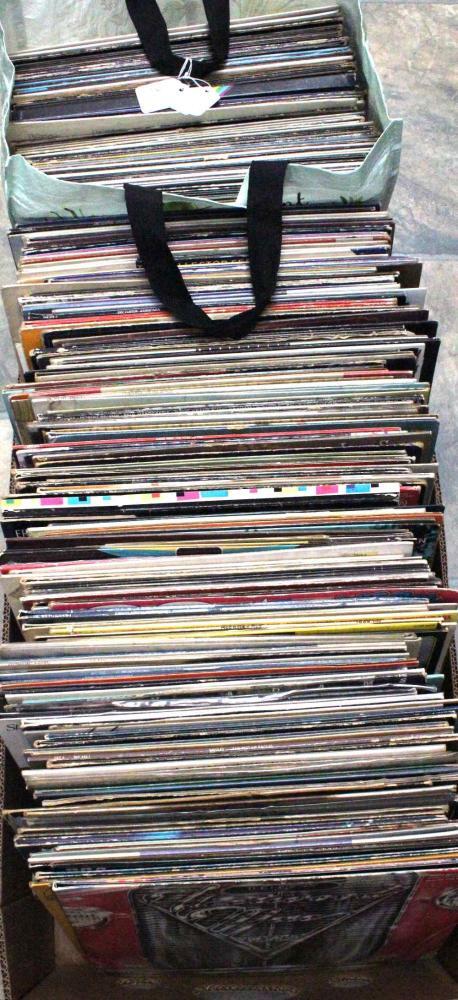 A large collection of approximately 180 vinyl lp records including 70s ...