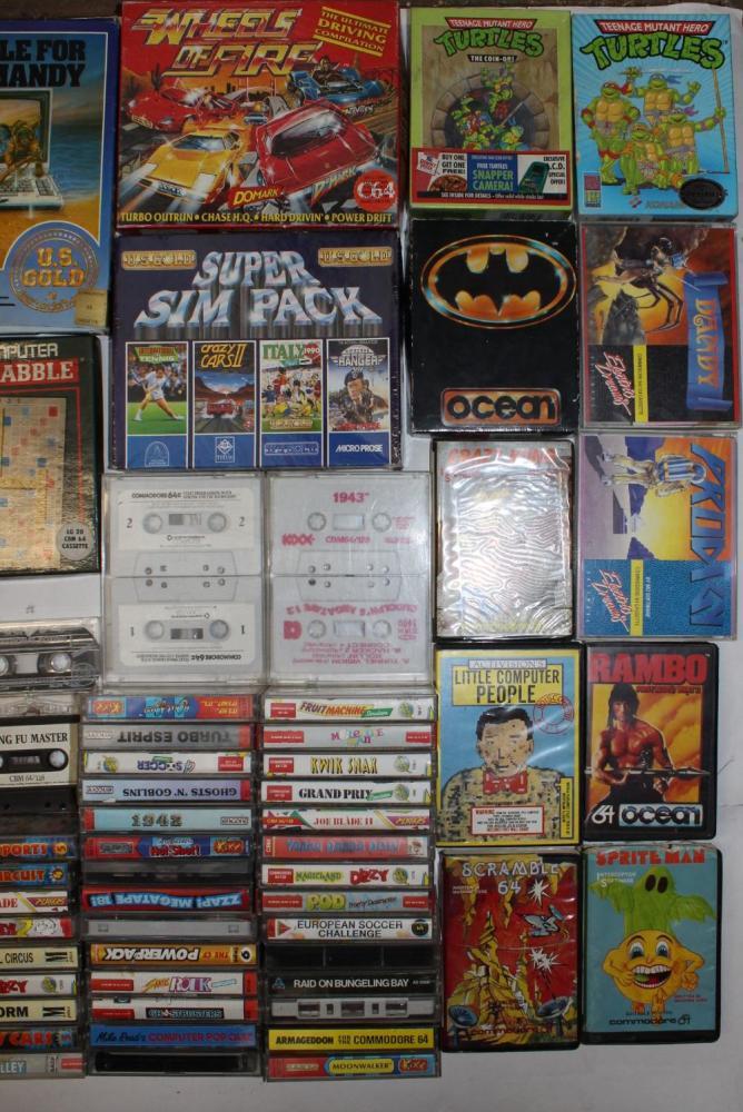 Commodore 64: An unboxed Commodore 64 console, together with a ...