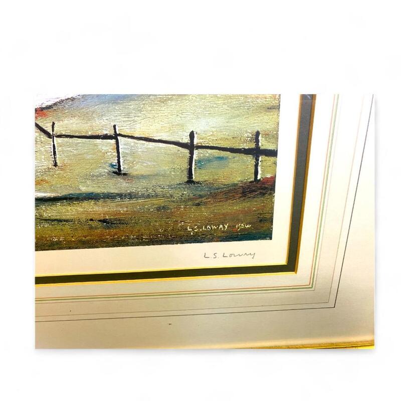 Laurence Stephen Lowry RA (1887-1976) 'Landscape with Farm Buildings ...