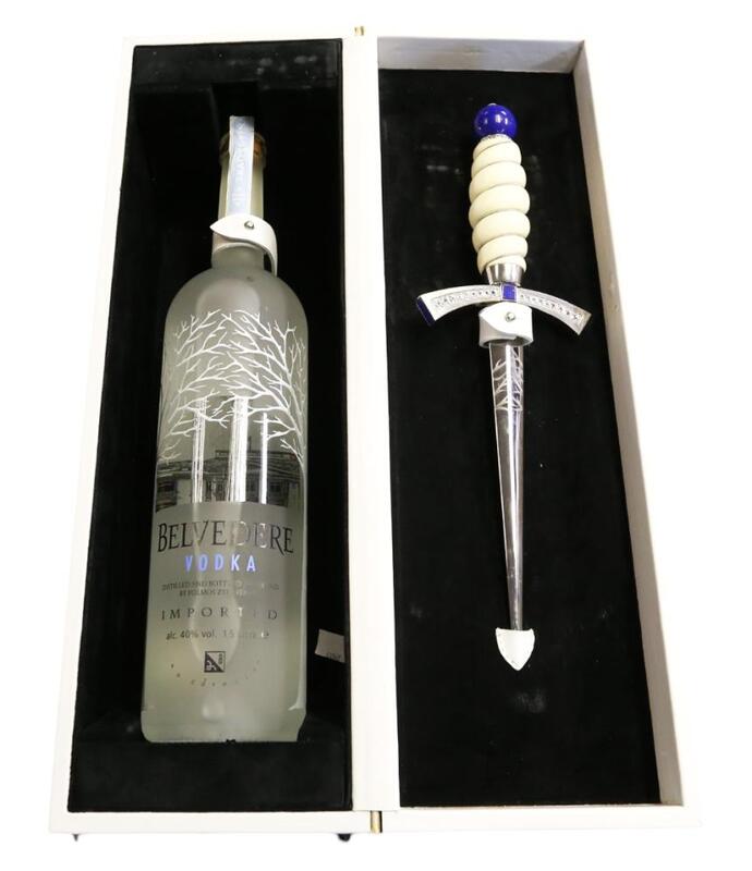 Belvedere Vodka: a boxed limited edition 'Jagger Dagger', a ...