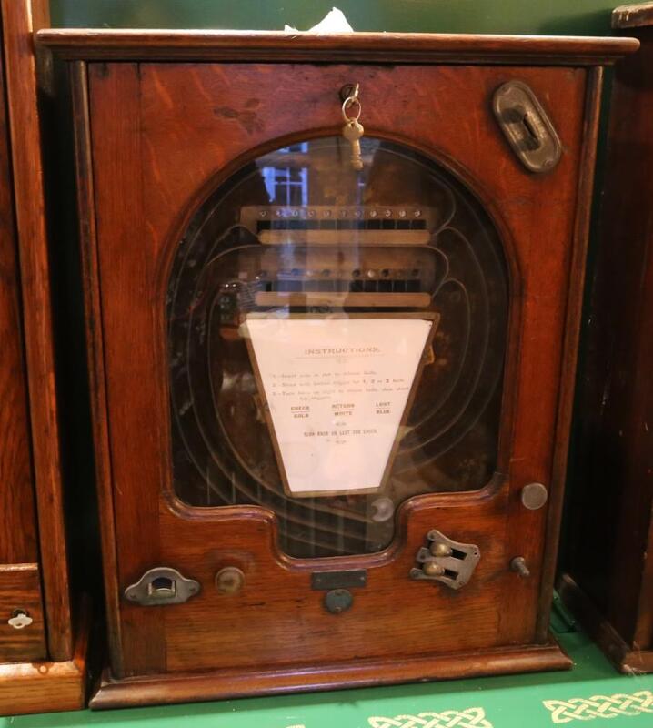 Early Allwin Style Arcade Machine, Circa 1900-1910. 1d Play. Untested ...