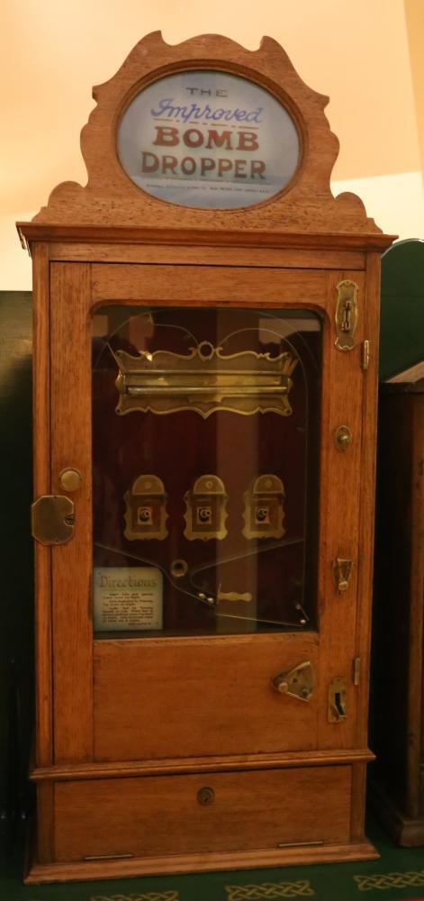 Burrows, The Improved Bomb Dropper, Penny Skill Ball Amusement Machine ...