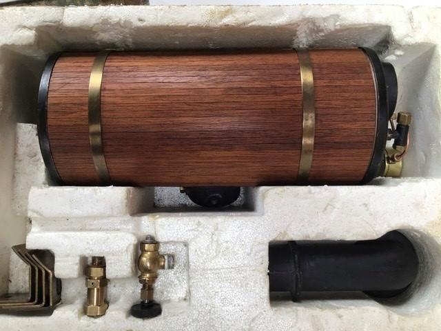 Stuart Turner: A Stuart Turner HB4 (4000) Boiler, wooden finish, 4 1/4 ...