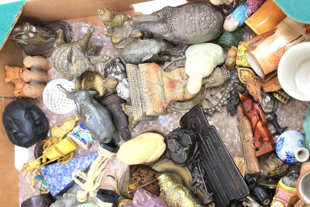 A collection of 20th Century Chinese and Asian items to include Buddhas ...