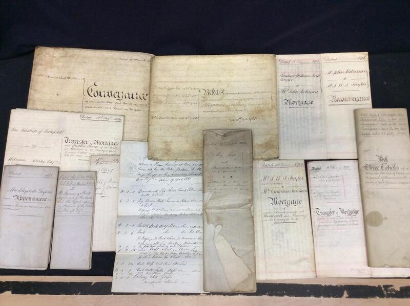 A large collection of 18th Century and early to late 19th Century ...