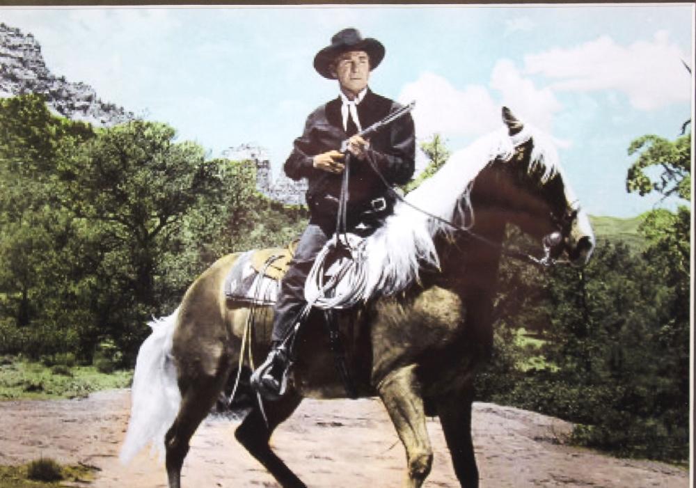 Randolph Scott - Cowboy - Actor - Signed / Autograph with colour ...