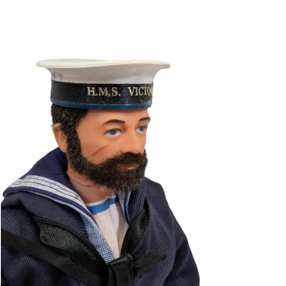 A Palitoy Action Man Sailor action figure, circa 1971, with complete ...