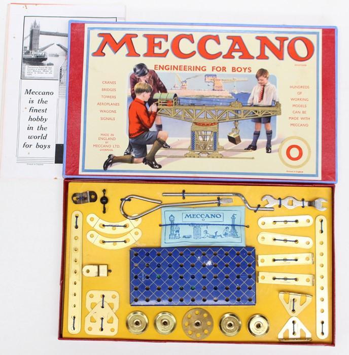 Meccano: A boxed and complete Meccano 'Engineering for Boys' Outfit 'O ...