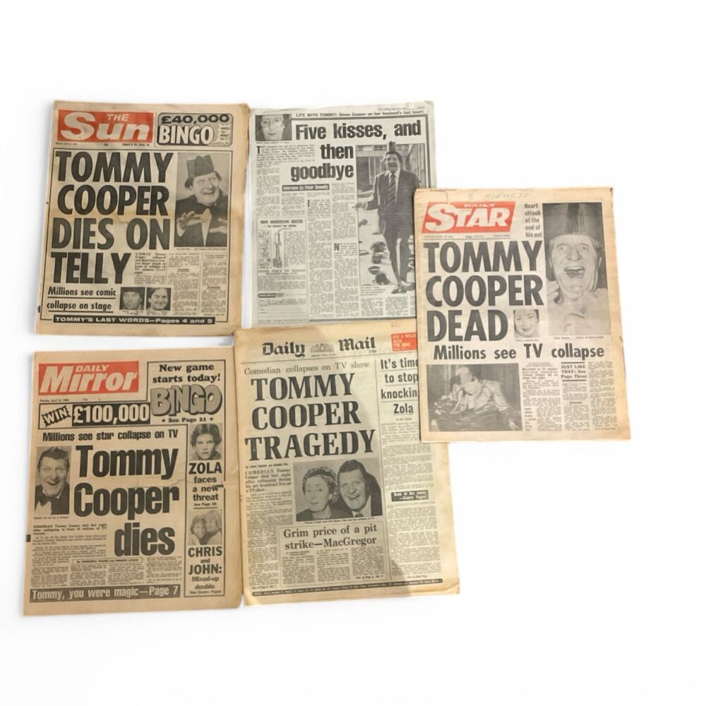 Tommy Cooper ‘Mr Therm’ Film Reel & Memorabilia Collection