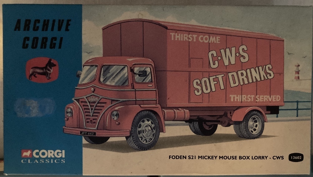 Corgi: A collection of seven boxed Corgi diecast commercial vehicles ...