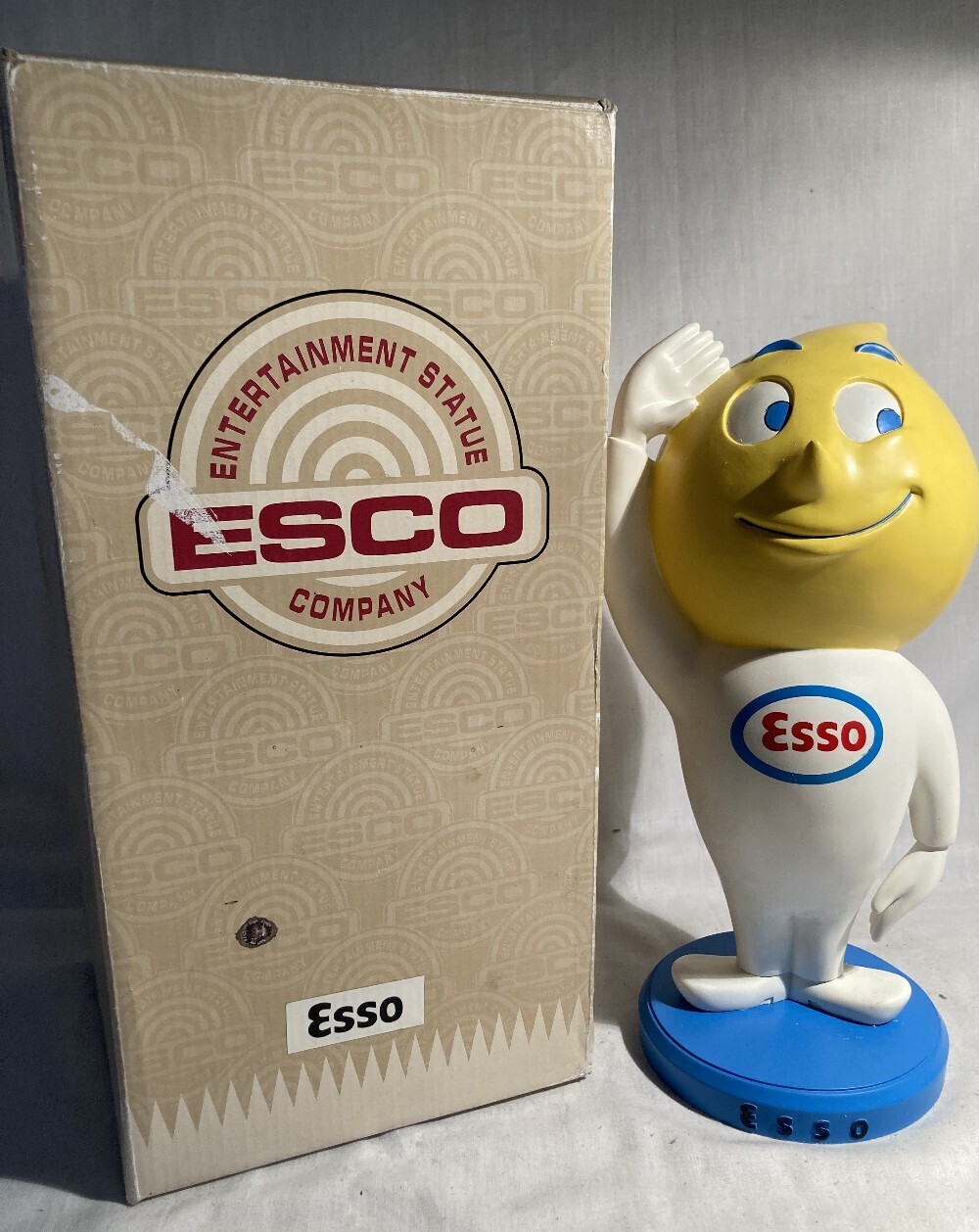 ESCO: A boxed Entertainment Statue Company (ESCO), Esso Oil Drop Man ...