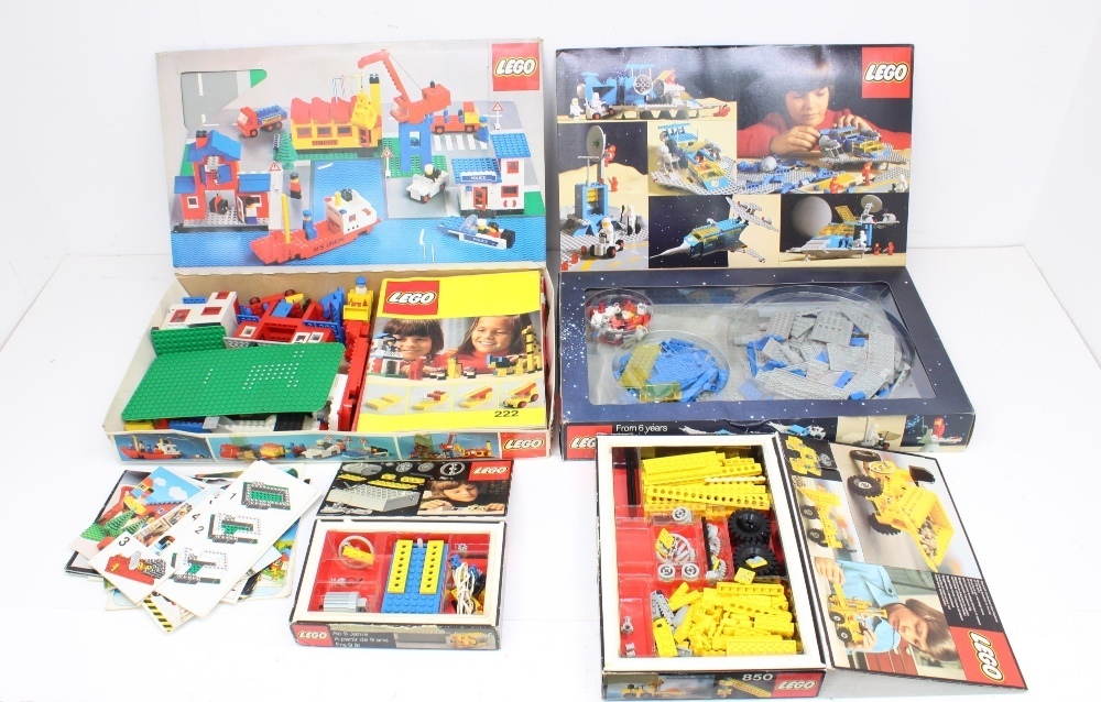 Lego: A collection of assorted boxed Lego sets to comprise: Ref. 364 ...