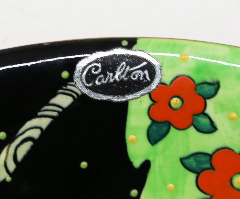 A pair of Carlton Ware 'Spangle Tree' pattern bowls with stylised tree ...