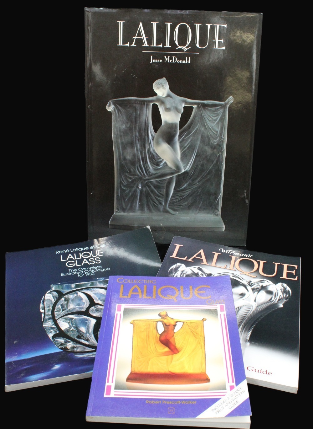 Lalique- A collection of 7 reference books. Collecting Lalique glass ...