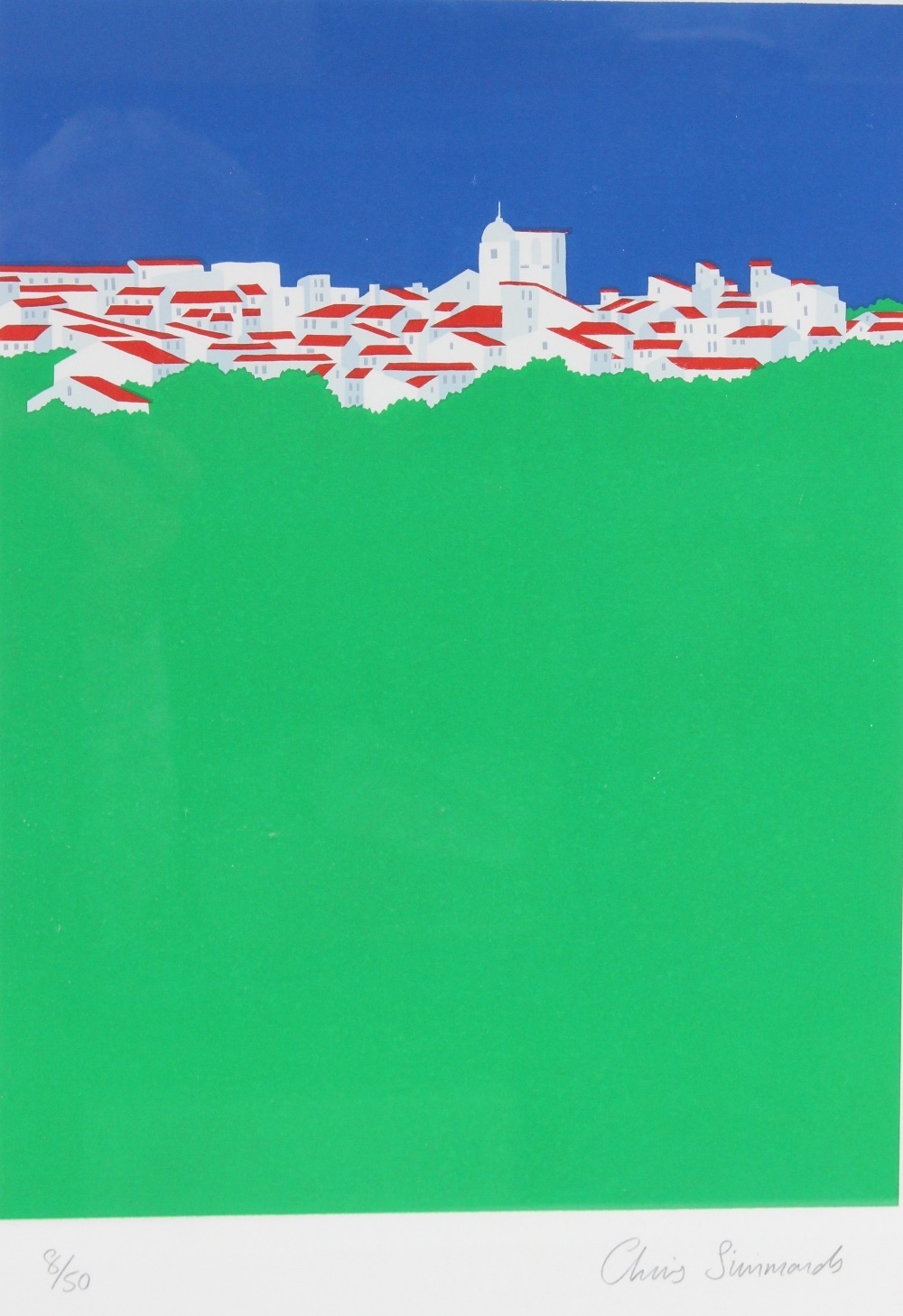 Chris Simmonds (20th century): a pair of limited edition lithographs, c ...