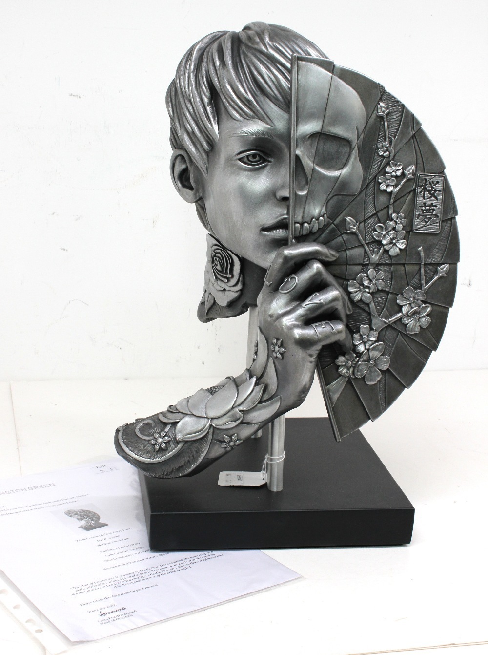 Dan Lane (b.1980; British); Behind Every Face; contemporary resin ...